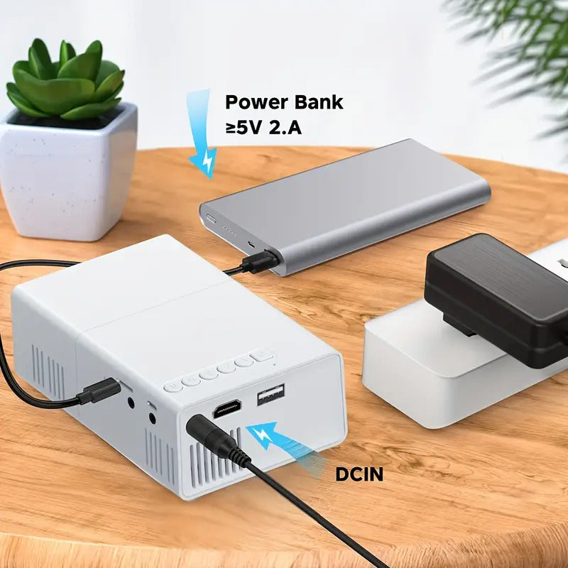 M100 Mini Projector Home Led Portable – The Tech Gadget Lab